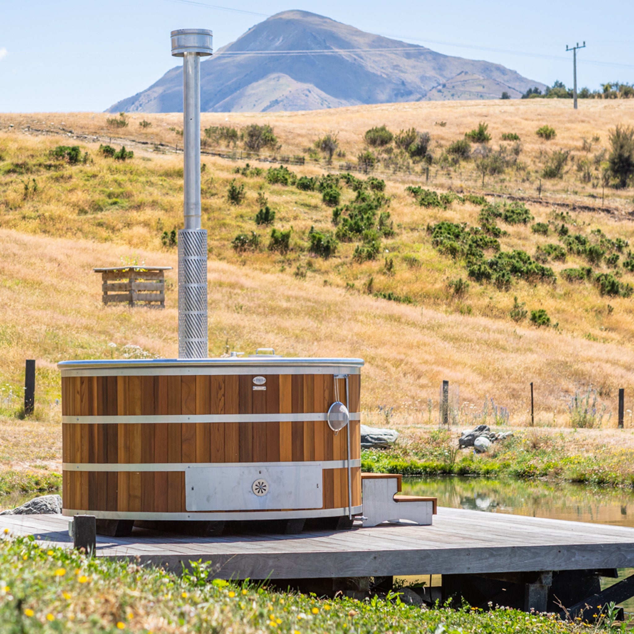 Wood Fired Hot Tubs & Baths – Stoked Stainless Australia